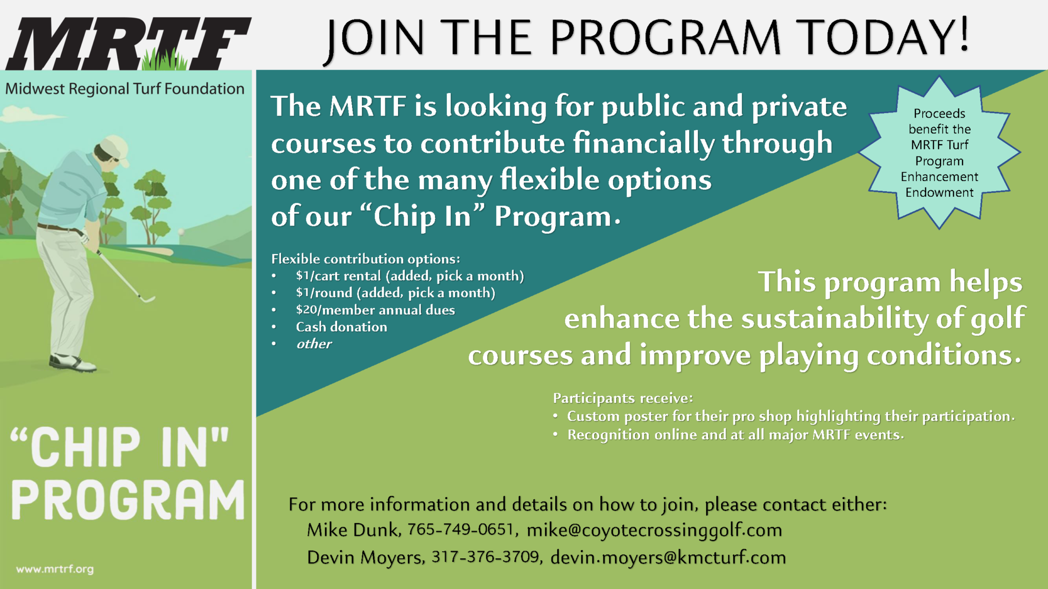 MRTF’s President-Elect Initiative: Chip In Program – Midwest Regional ...